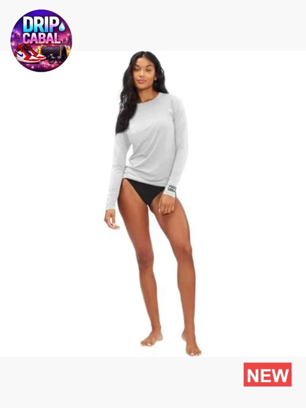 Swim | Upf 5 Long Sleeve Rash Guard Swim Shirt Plus Size | Poshmark